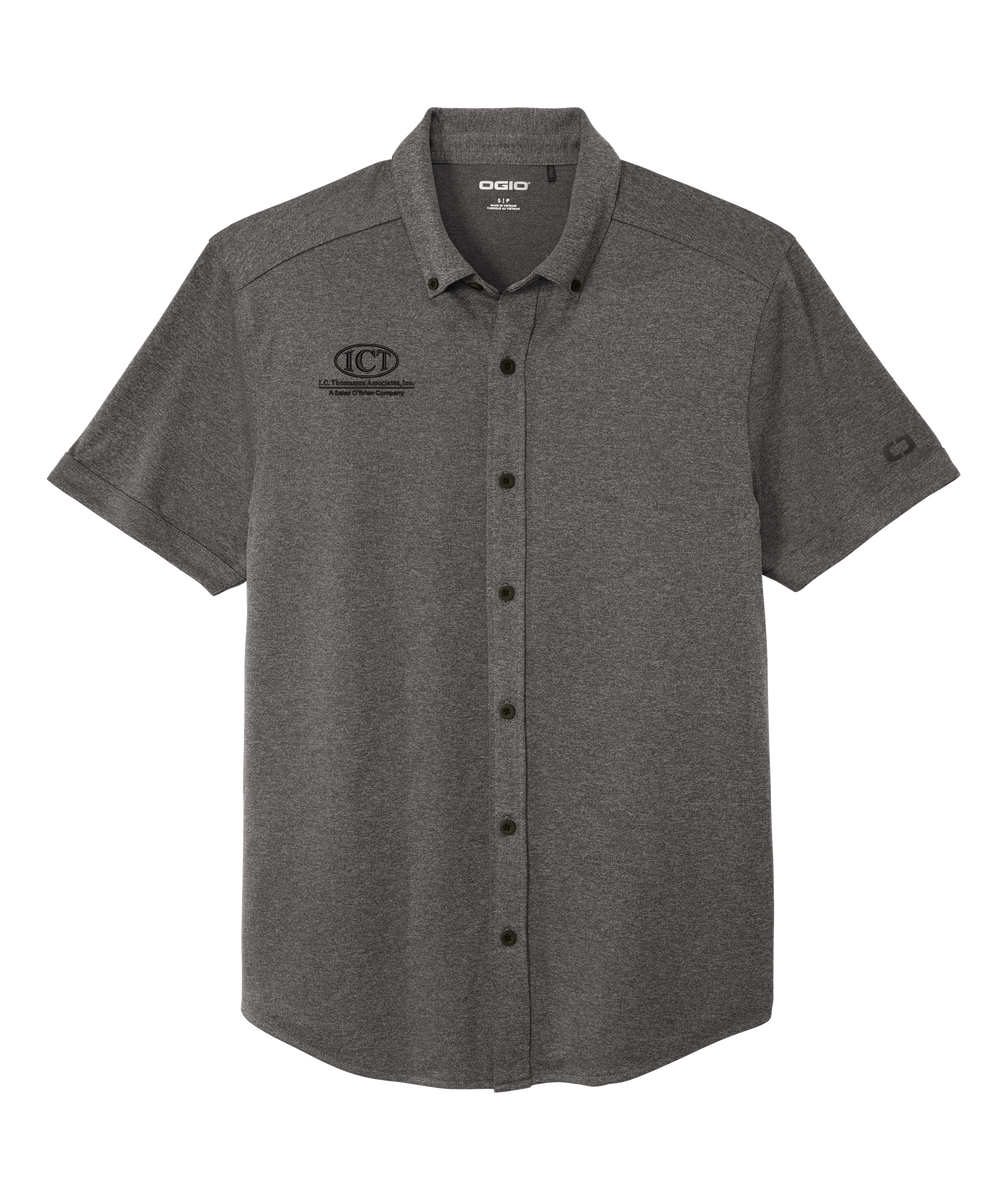 OGIO® Gravitate Full-Button Polo – I.C. Thomasson
