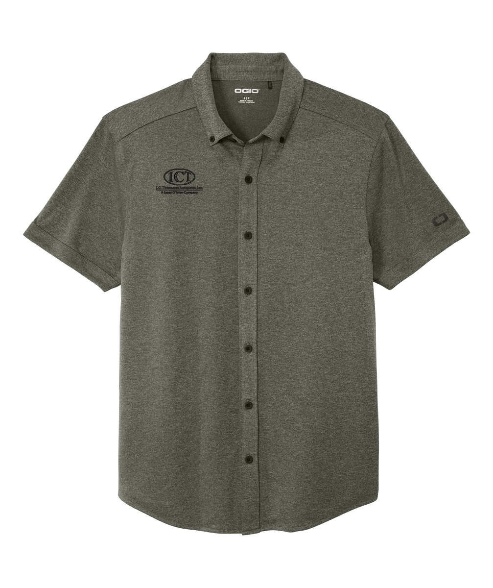 OGIO® Gravitate Full-Button Polo – I.C. Thomasson