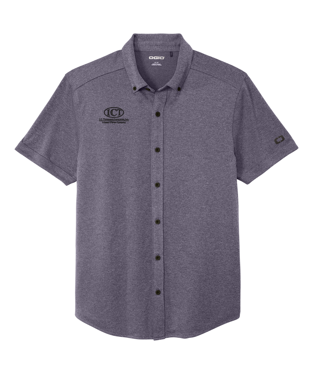 OGIO® Gravitate Full-Button Polo – I.C. Thomasson